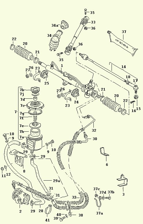 steering column (manual rack) | VW Vortex - Volkswagen Forum